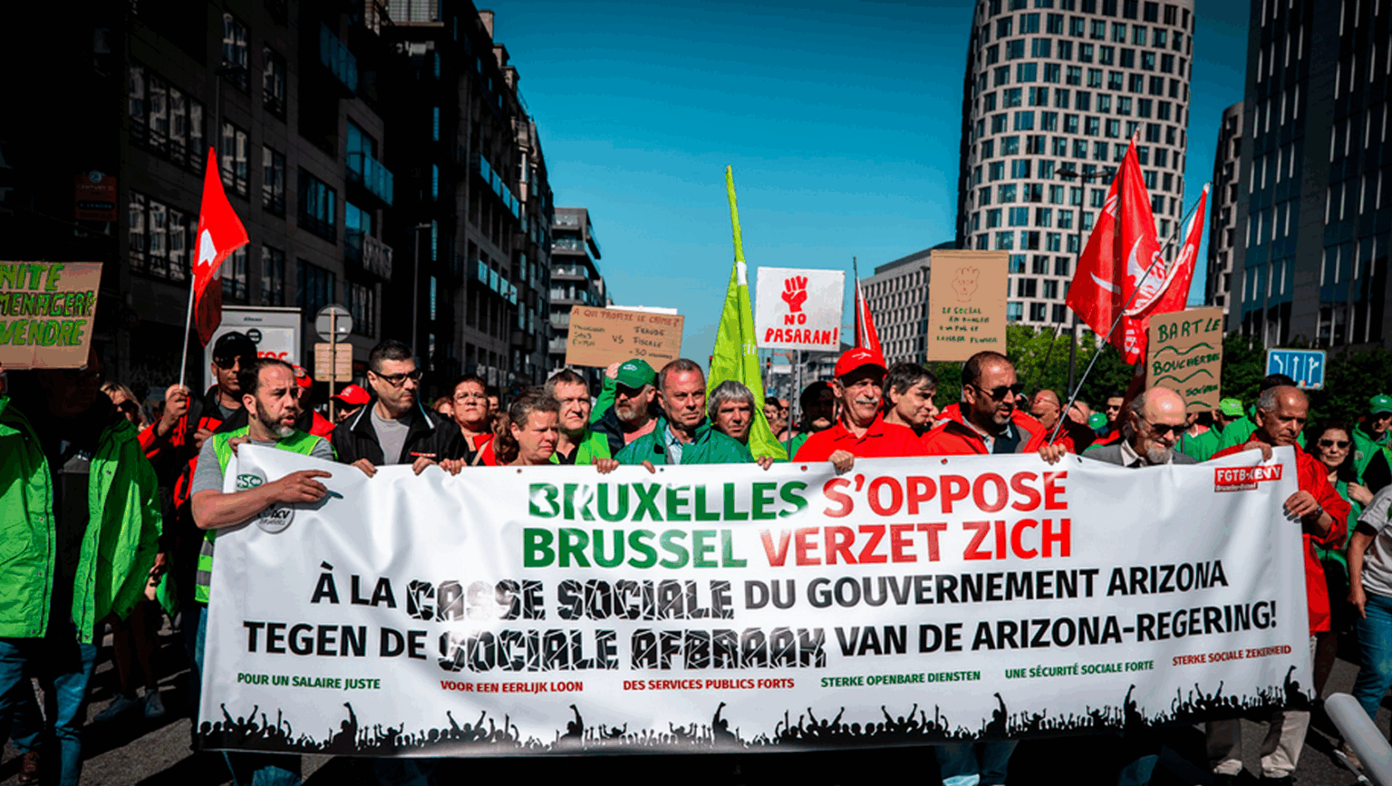 ABVV Brussels | » We waren met bijna 7.000 in Brussel tegen de sociale ...